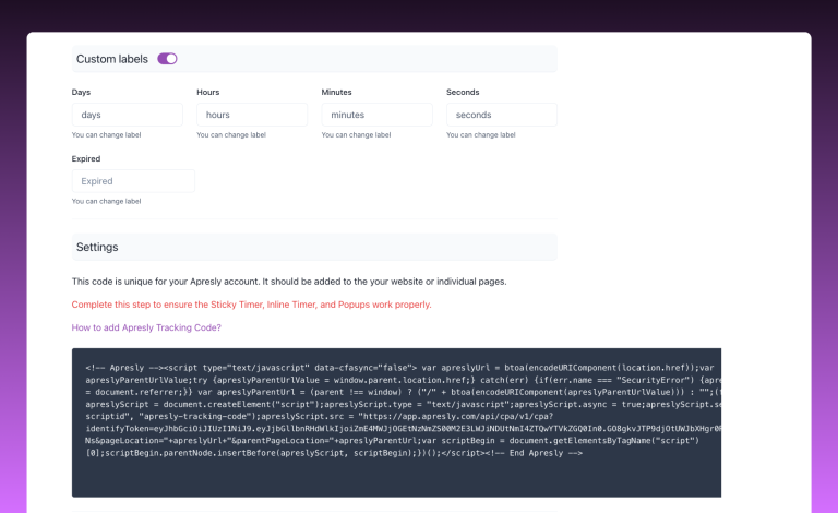 How to Embed a Countdown Timer On The Website